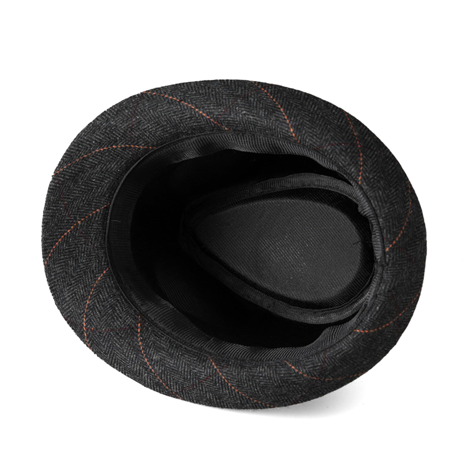 Snapklik.com : Men Short Brim Fedora Hat 1920s Simplicity Gentlemen Hat ...