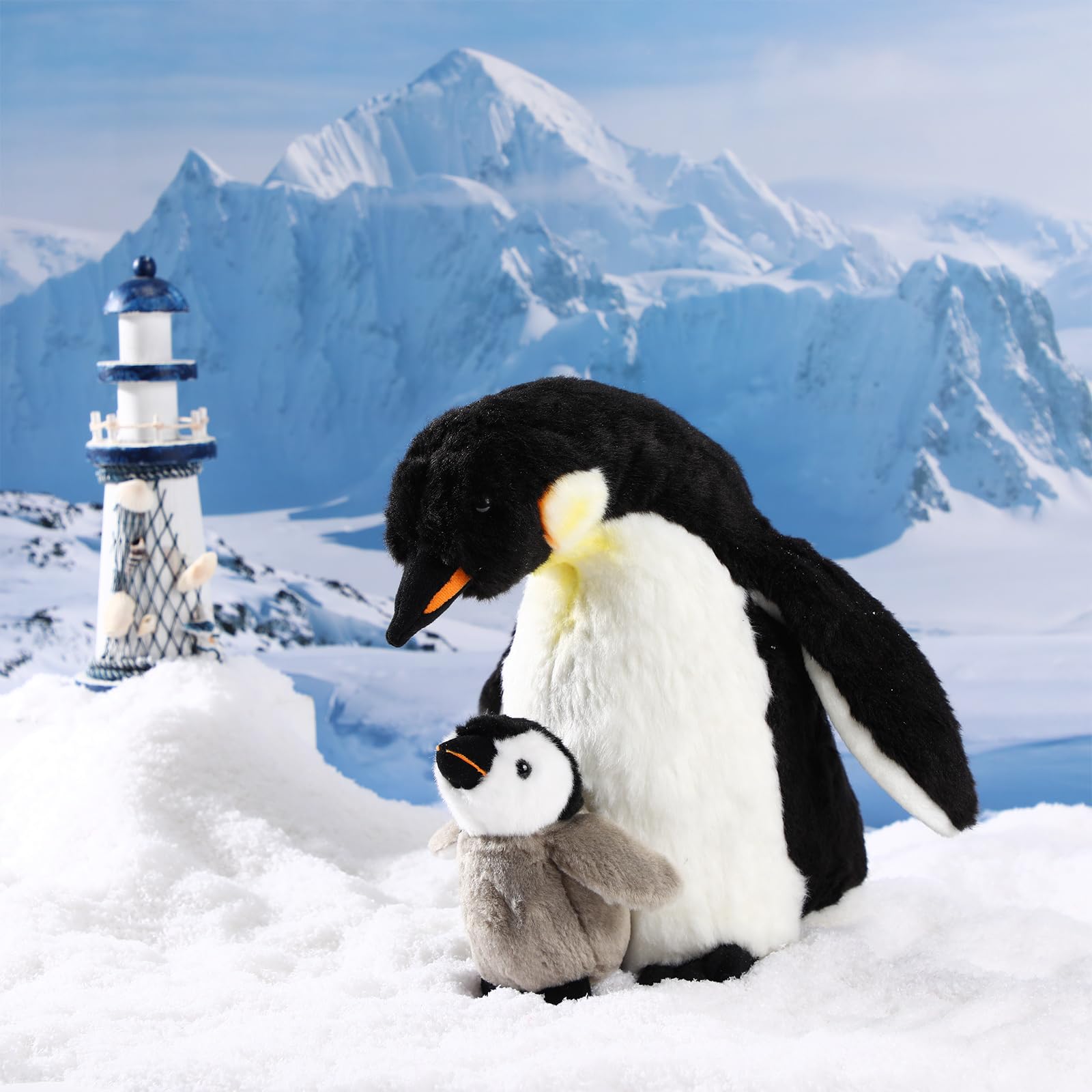 Snapklik.com : Mini Inflatable Set Of 2 Realistic Penguin Toys - Cute ...