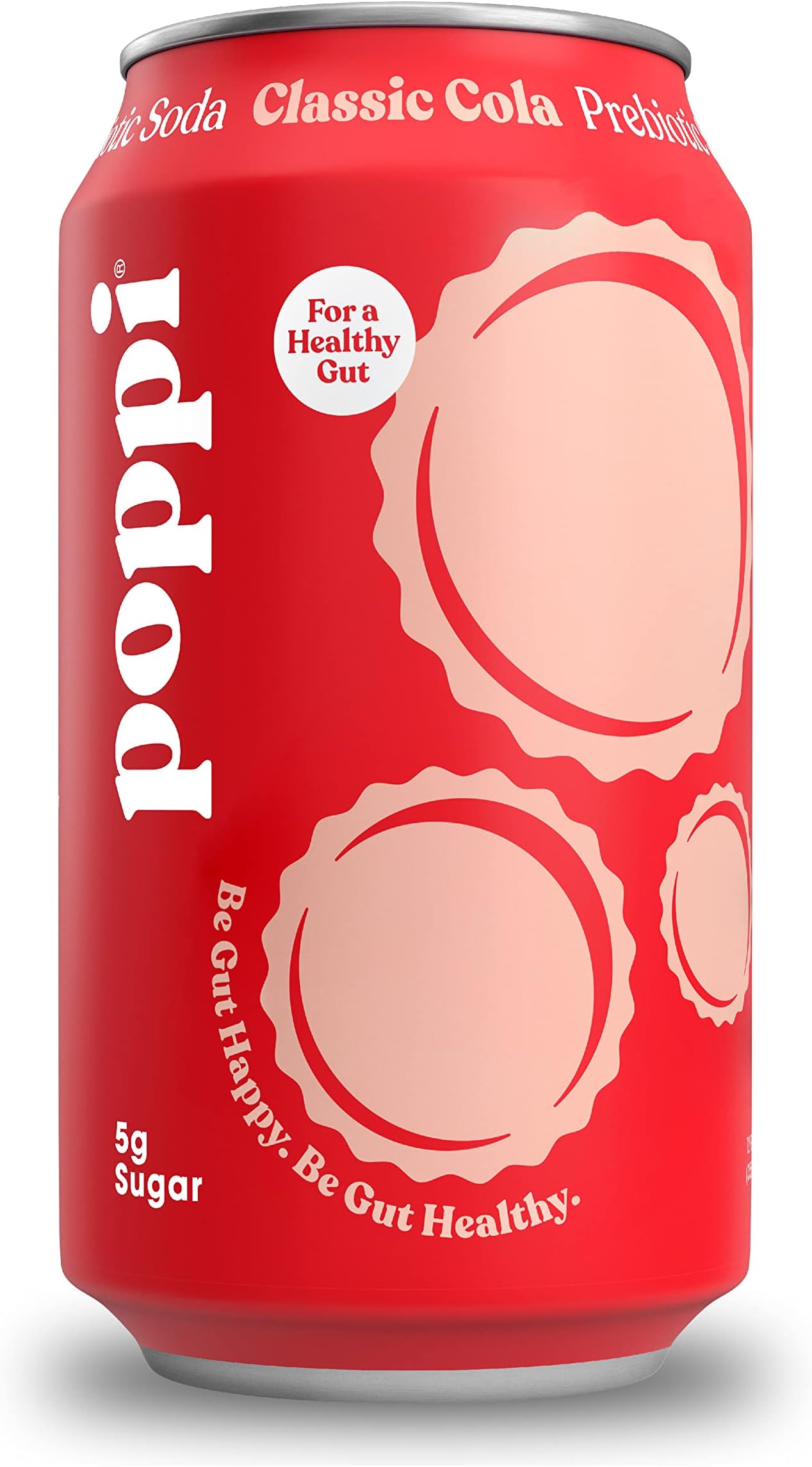 Amazon.com : Poppi Classic Cola Prebiotic Soda Single, 12 FZ : Grocery ...