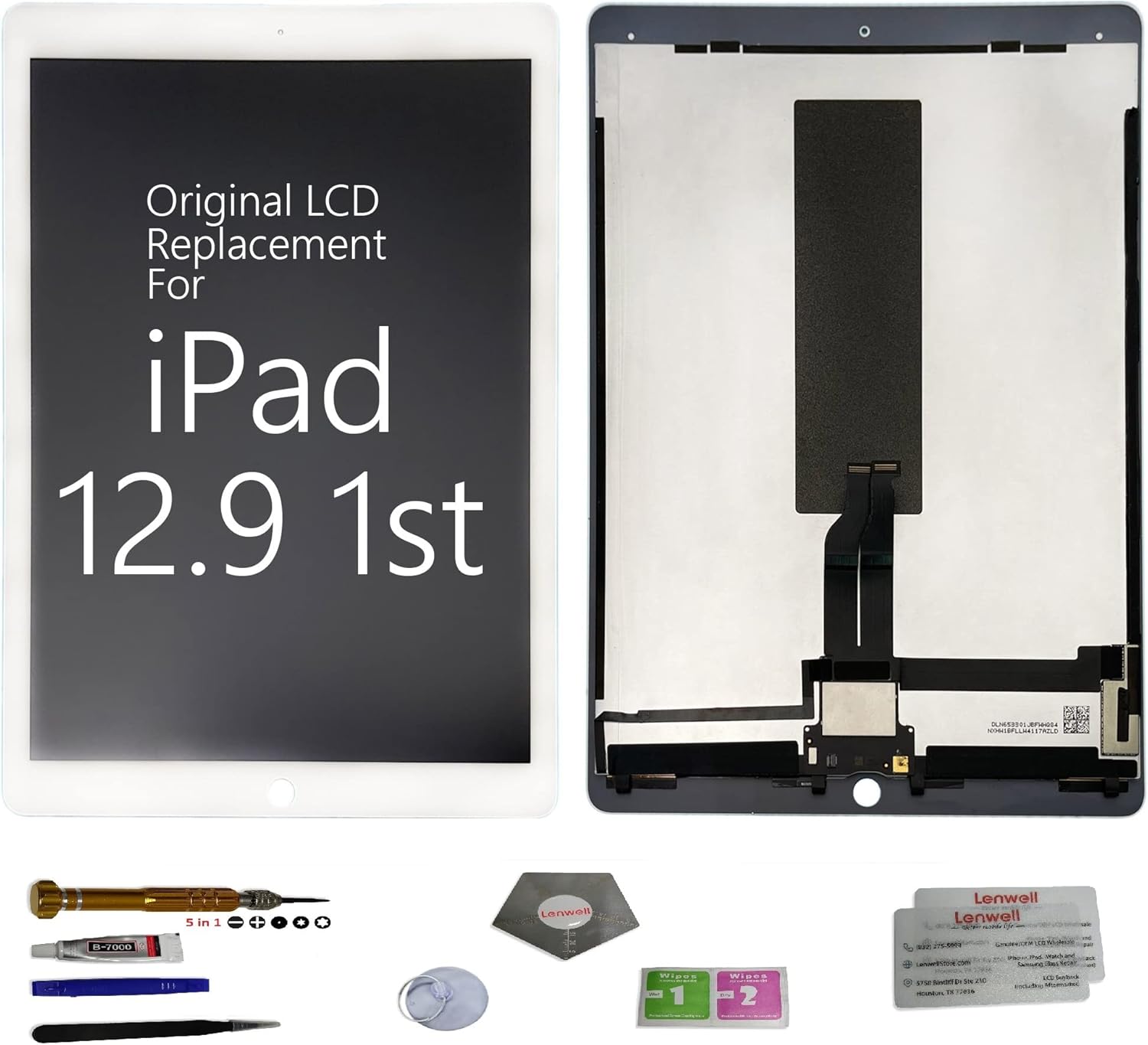 Amazon.com: Original Quality Non-Aftremarket LCD Assembly for iPad Pro ...
