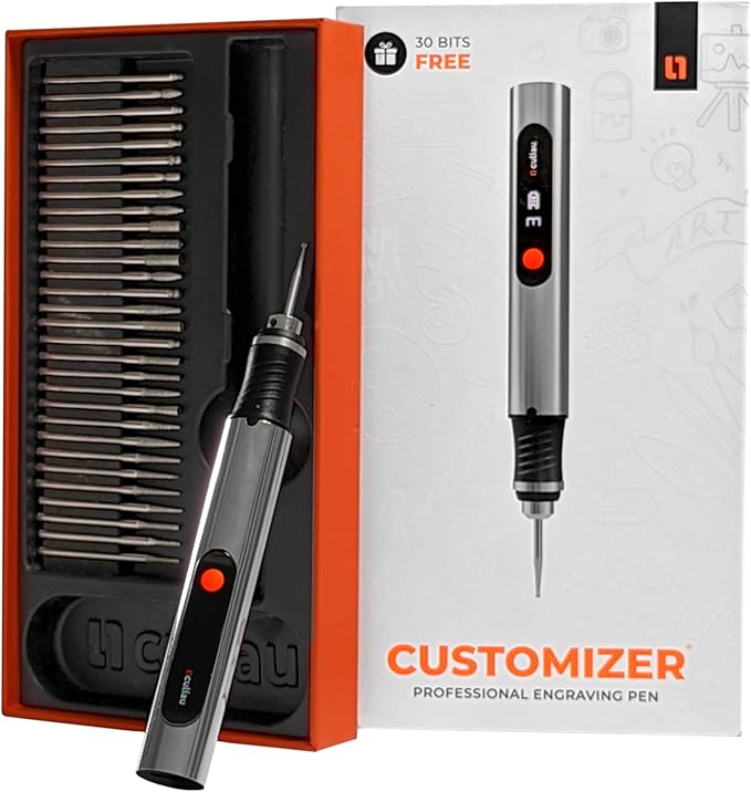 Amazon.com: Culiau's Customizer Engraving Pen: Ultimate Cordless ...