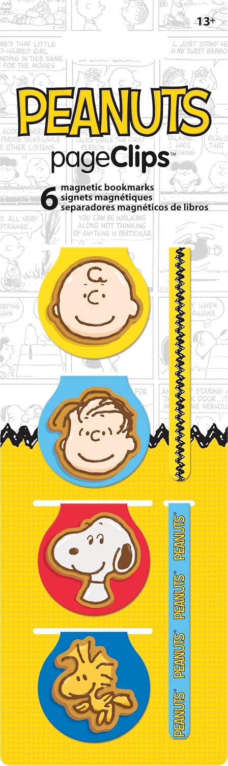 Amazon.com : Peanuts Magnetic Page Clips : Office Products