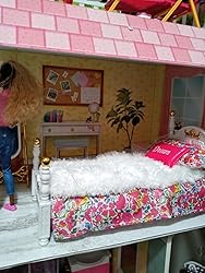 Amazon.com: Irra Bay Dollhouse Furniture - Wardrobe and Mirror Set : Toys & Games