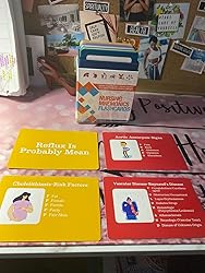Amazon.com: Nursing Mnemonics Flashcards: 101+ Illustrated Flashcards ...