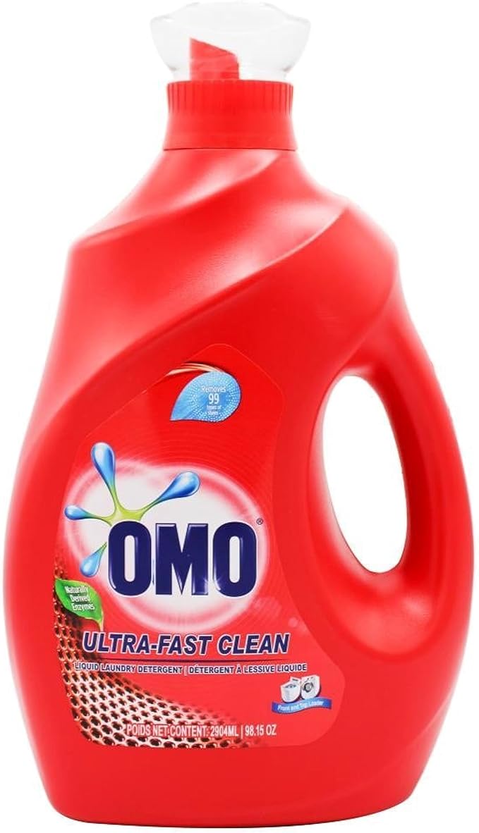 OMO Ultra Fast Clean Laundry Detergent Liquid 968 ml : Amazon.com.au ...