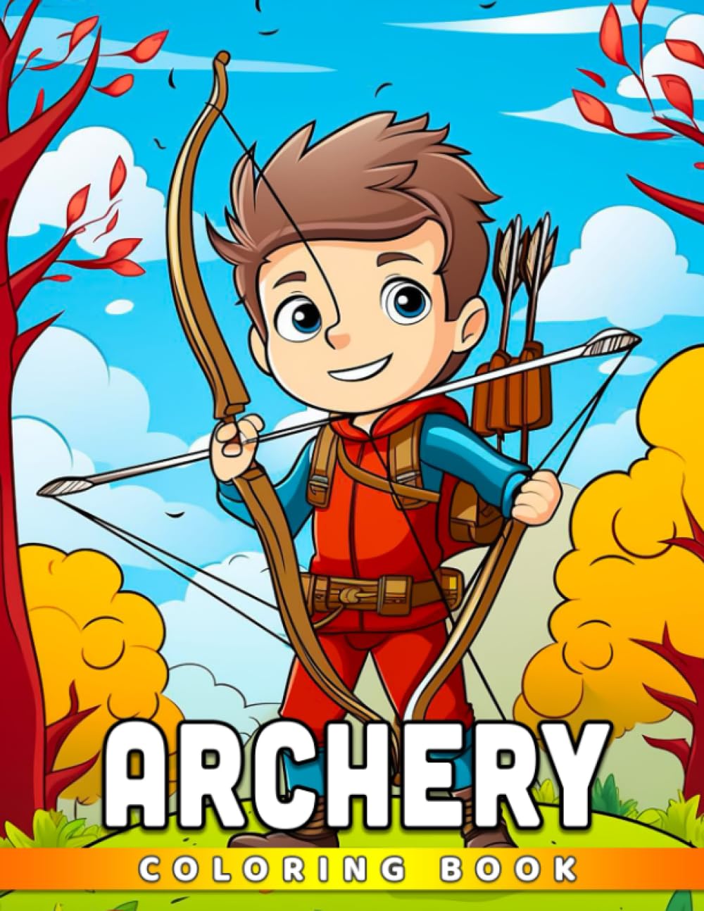 Amazon.com: Archery Coloring Book: Fascinating Coloring Pages Featuring ...