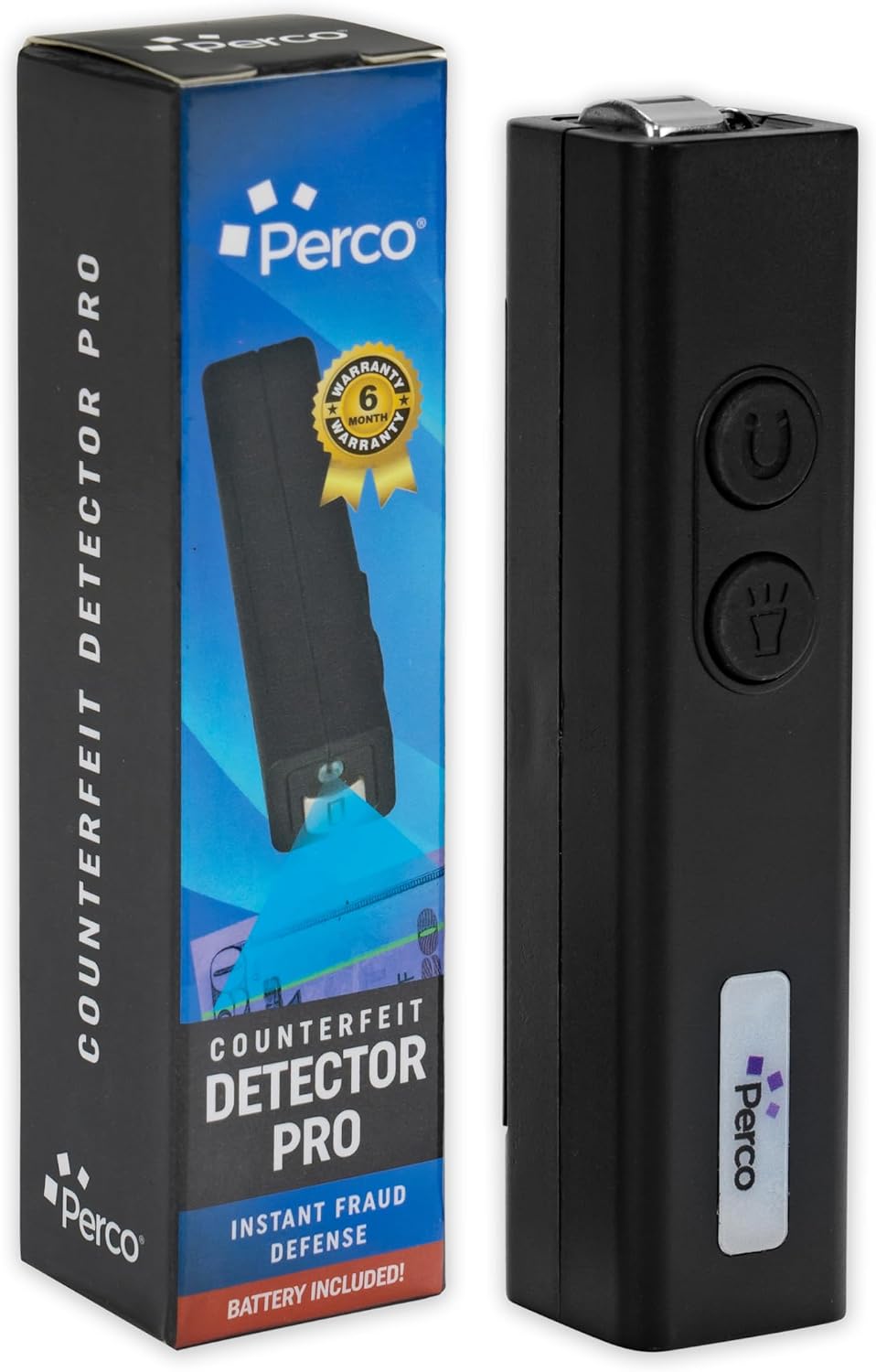 Amazon.com : Perco Counterfeit Detector Pro - Portable & Reliable 2in1 ...