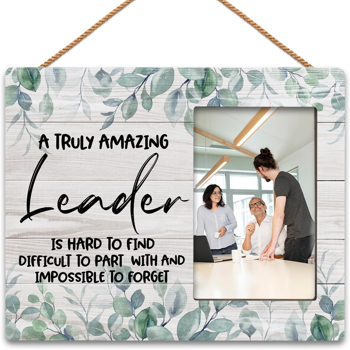 Amazon.com - HIWX Leader Boss Picture Frame, Best Boss Gifts For Men ...