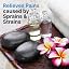 Serenelife 2 Pcs Large Massage Stones Includes Traveling Bag Small ...