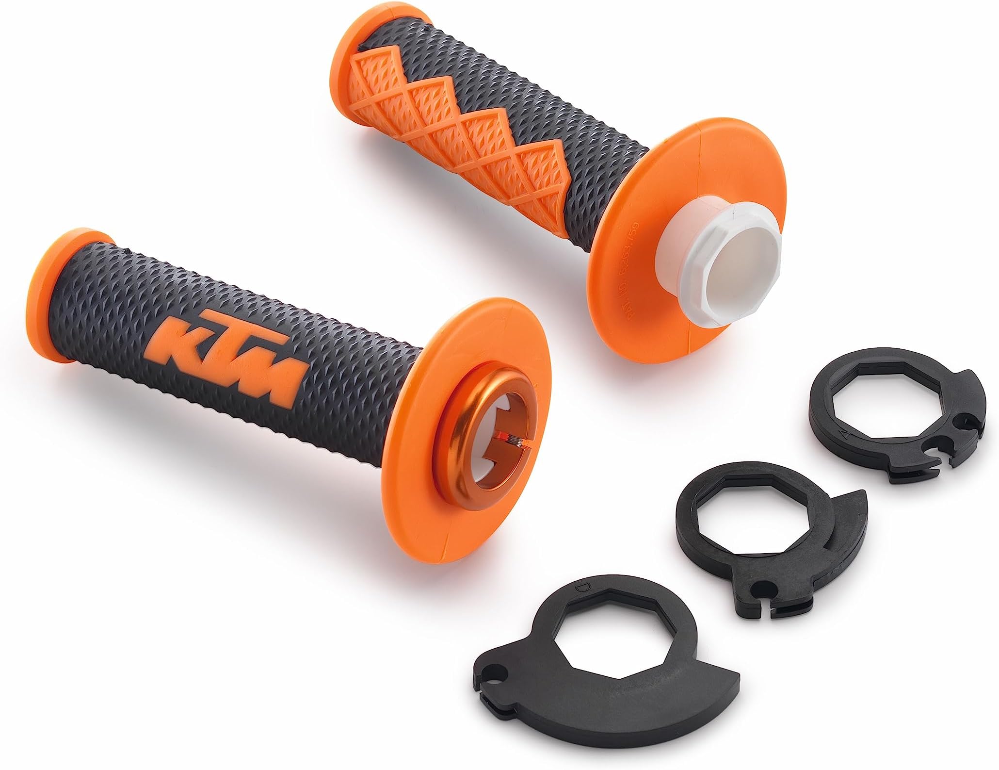Amazon.com: KTM Closed Lock On Hand Grip Set, 300, 350, 450, 500, XC ...
