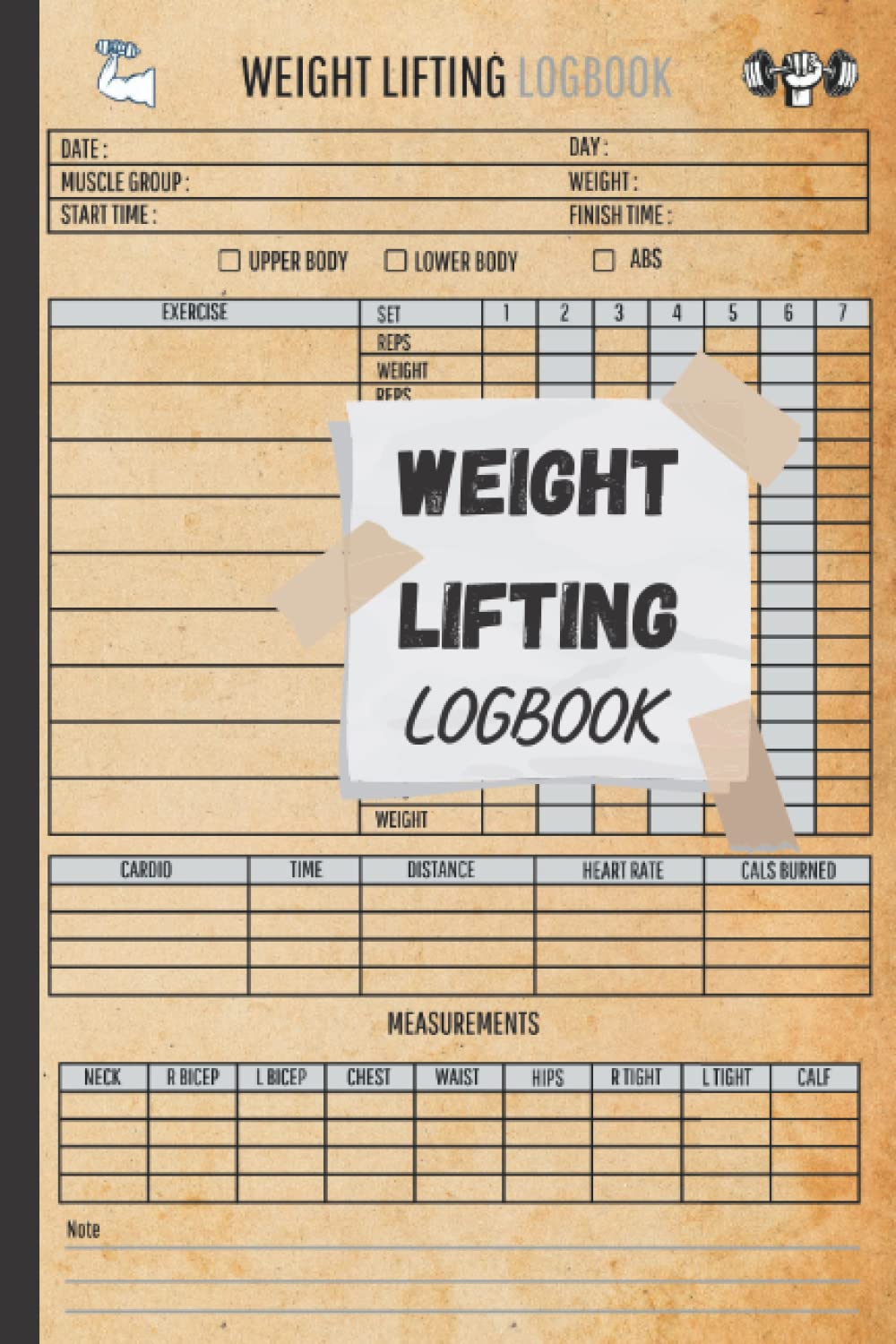 Independently published Weight Lifting Log Book: Workout Tracker for ...