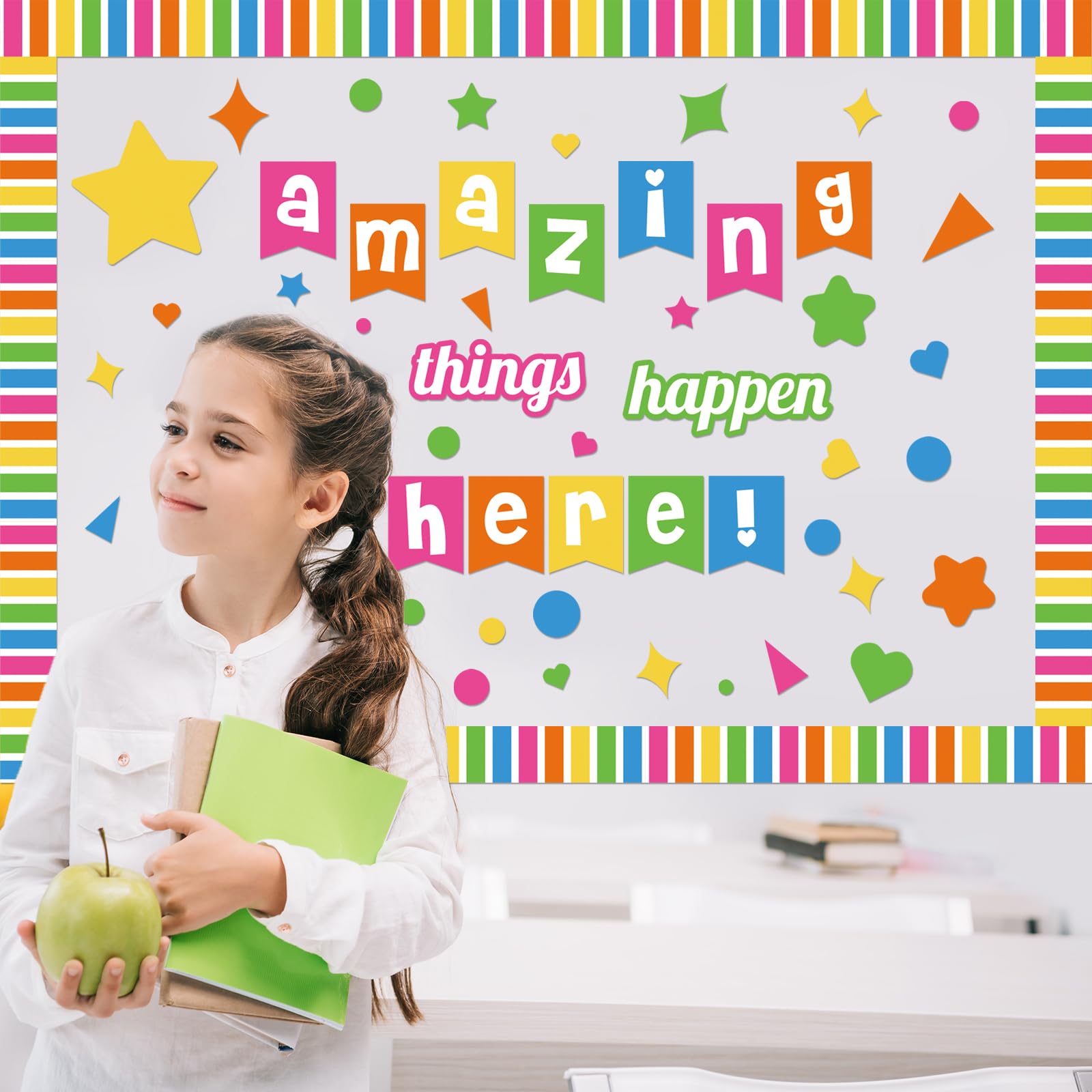 Snapklik.com : Classroom Bulletin Board Decorations Set Back To School ...