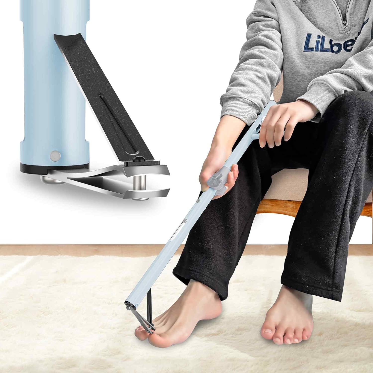Amazon.com : Long Handled Toenail Clippers for Seniors, Overweight ...