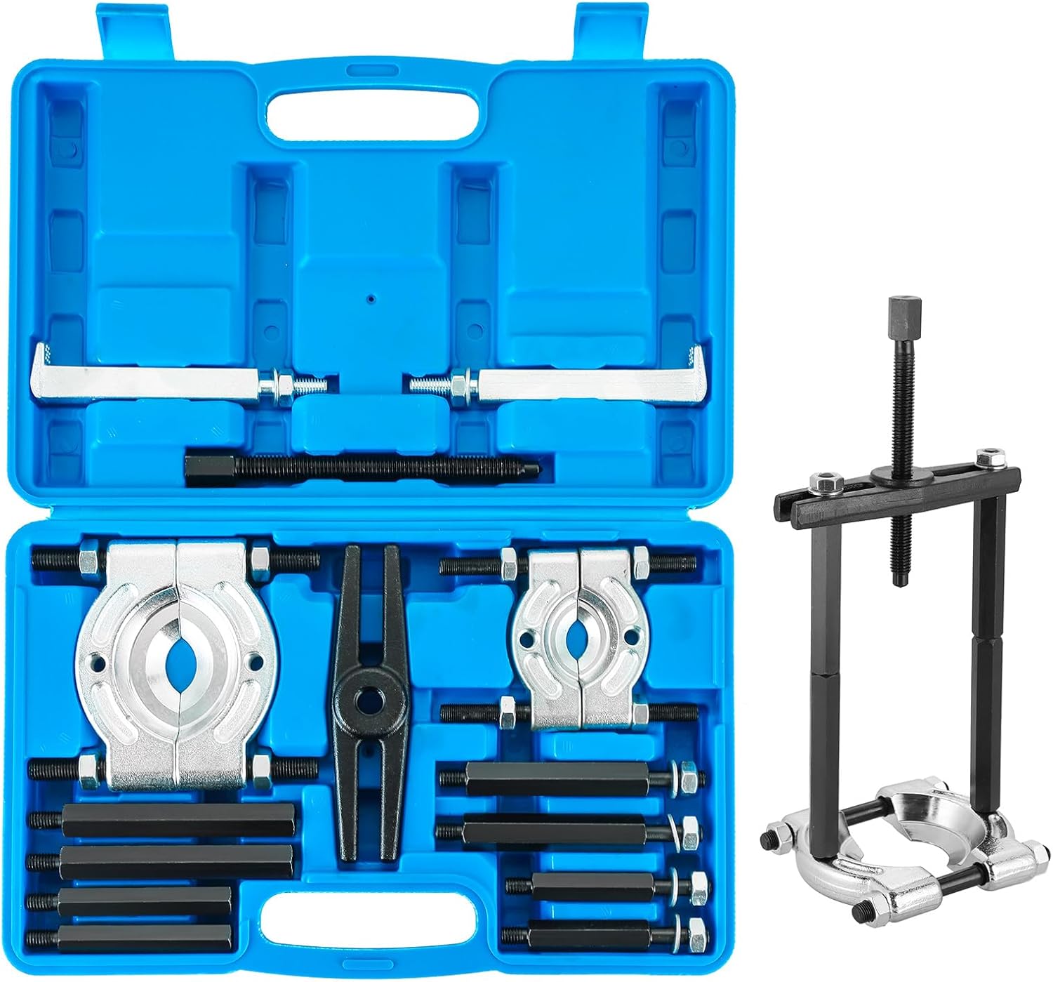 NYXOVA Bearing Puller Set, 5 Ton Capacity Bearing Separator, Pinion ...