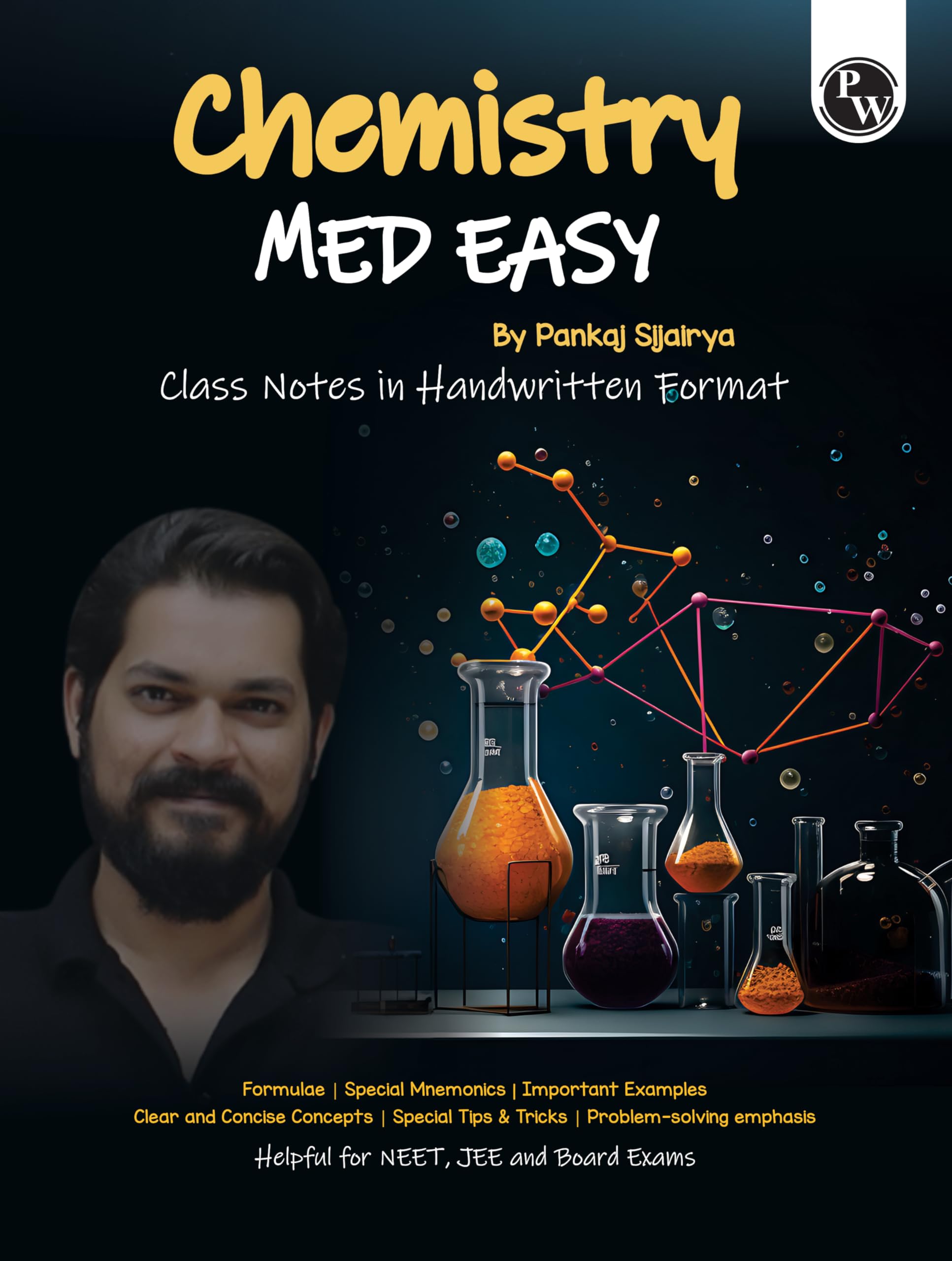 Buy PW Chemistry Med Easy | Notes, Formulas, Tips & Tricks for NEET/JEE ...