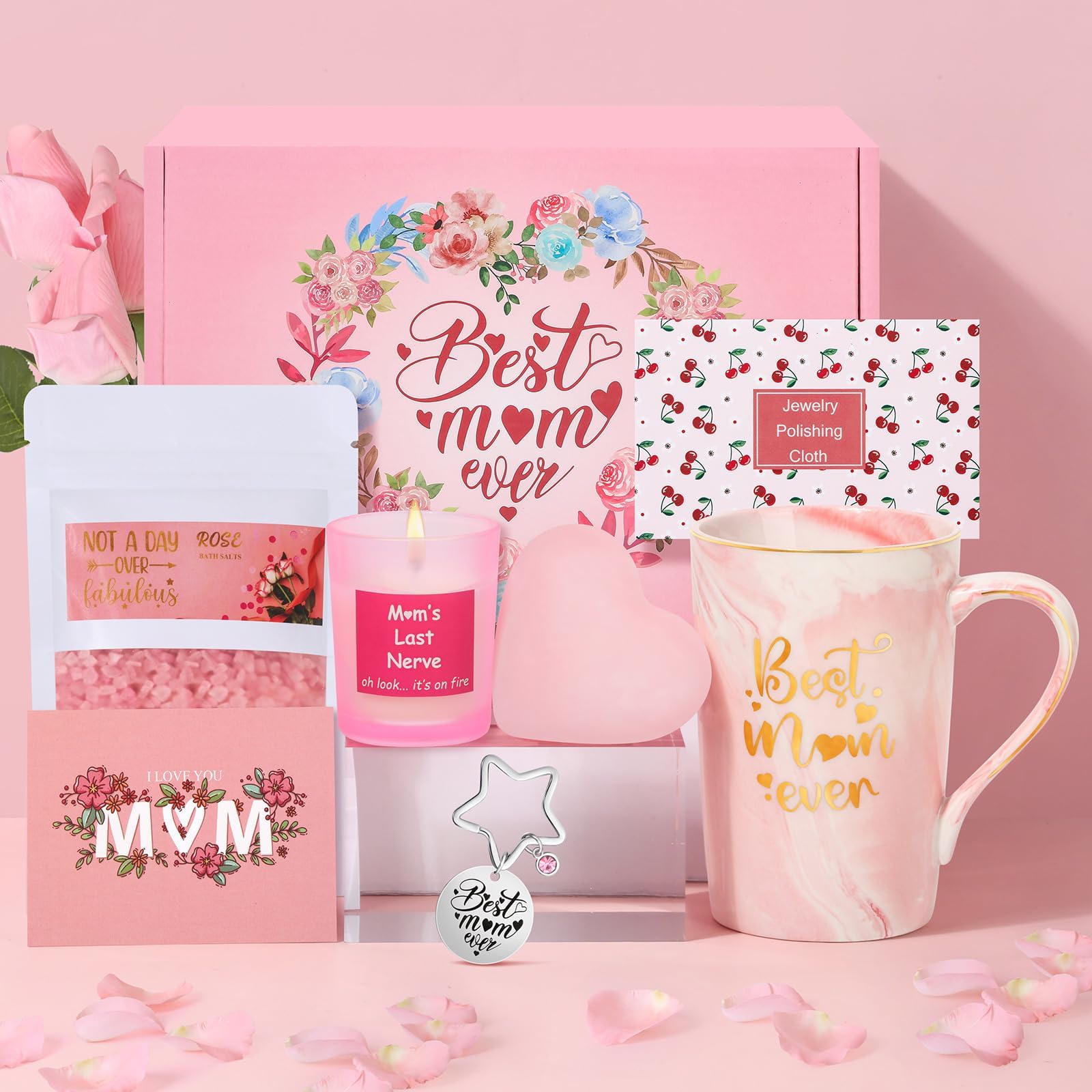 Amazon.com: AYGE Gifts for Mom, Mom Mug Set, Mothers Day Gifts, Gift ...