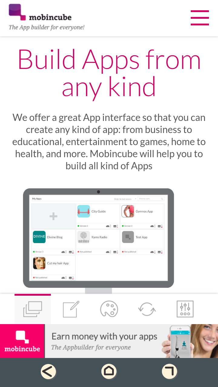 Mobincube Free App Creator:www.amazon.com:Appstore for Android