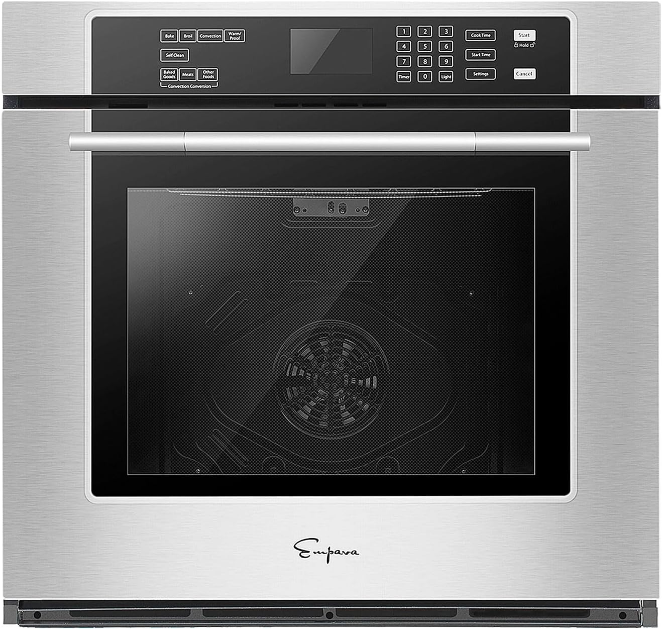 Amazon.com: AMZCHEF Single Wall Oven 24" Built-in Electric Ovens with ...