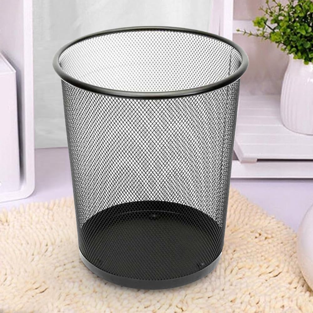 home by Nilkamal Mesh Round Solid Open Perforated Without Lid Open ...