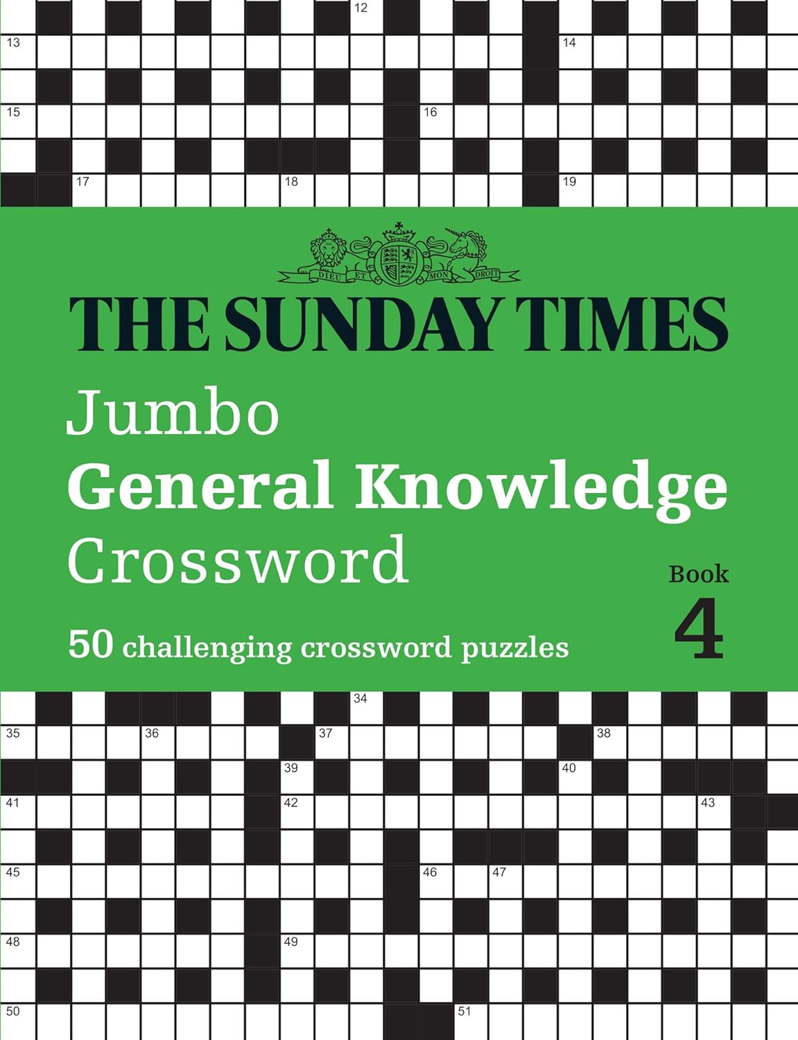 The Sunday Times Jumbo General Knowledge Crossword Book 4: 50 ...