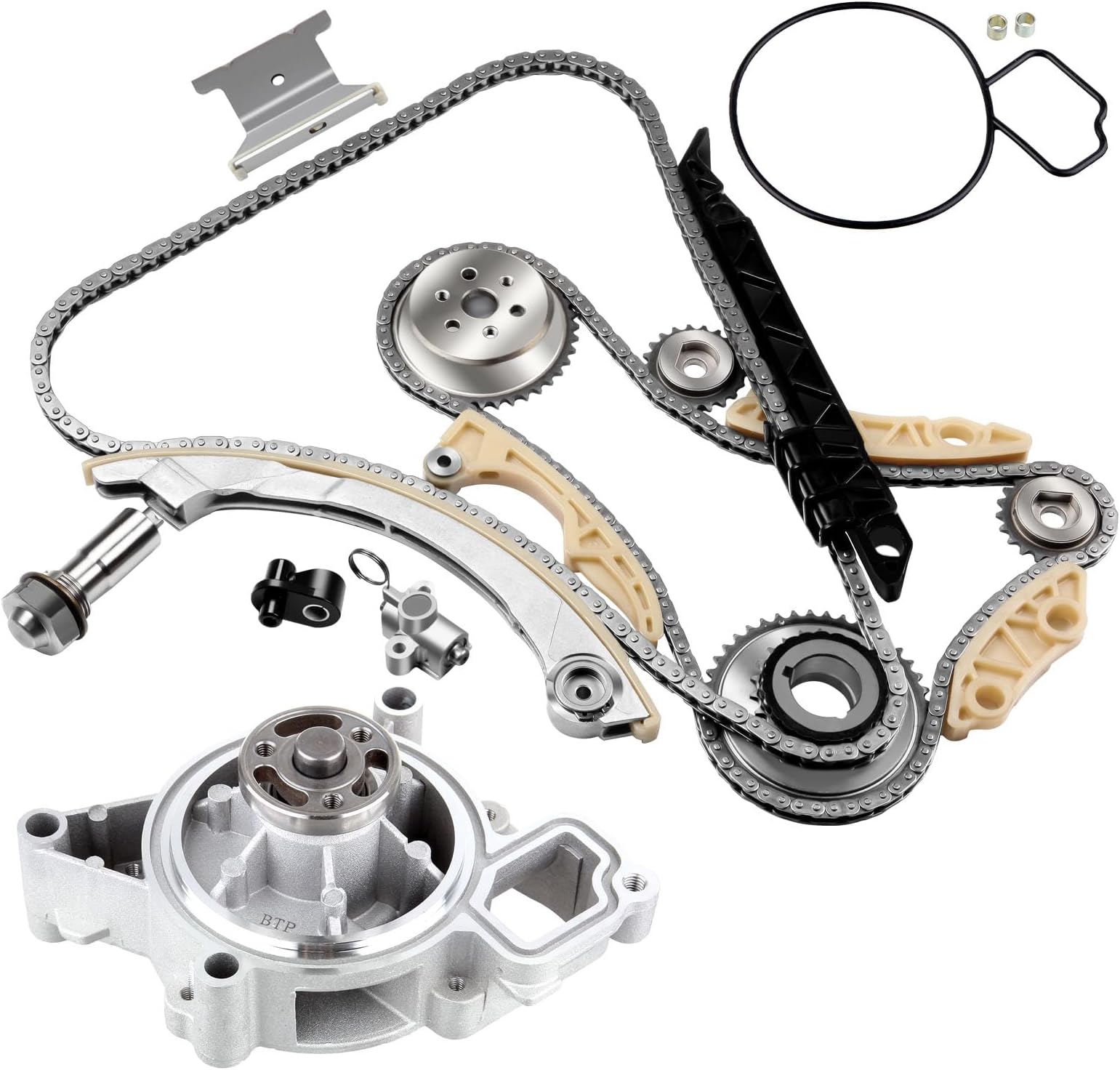 Amazon.com: SCITOO Engine Timing Chain Kit with Water Pump - 94201S ...
