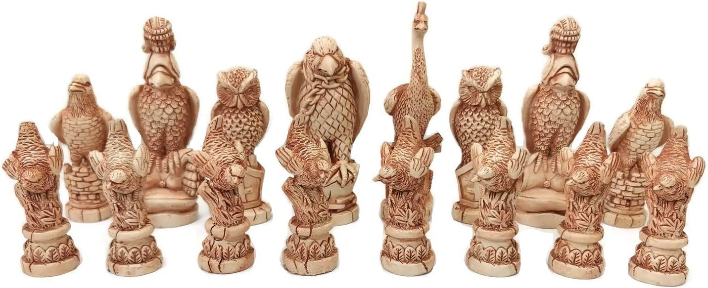 thecostumebase BLADERUNNER Bird Chess Set Blade Runner Relica 32 Pieces ...