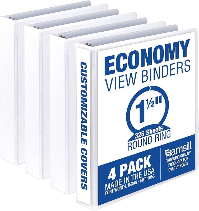 Amazon.com: Office Binders - Office Binders / Office Binder Supplies ...