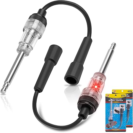 Amazon.com: Oregon 42-087 In Line Spark Plug Ignition Tester Black ...