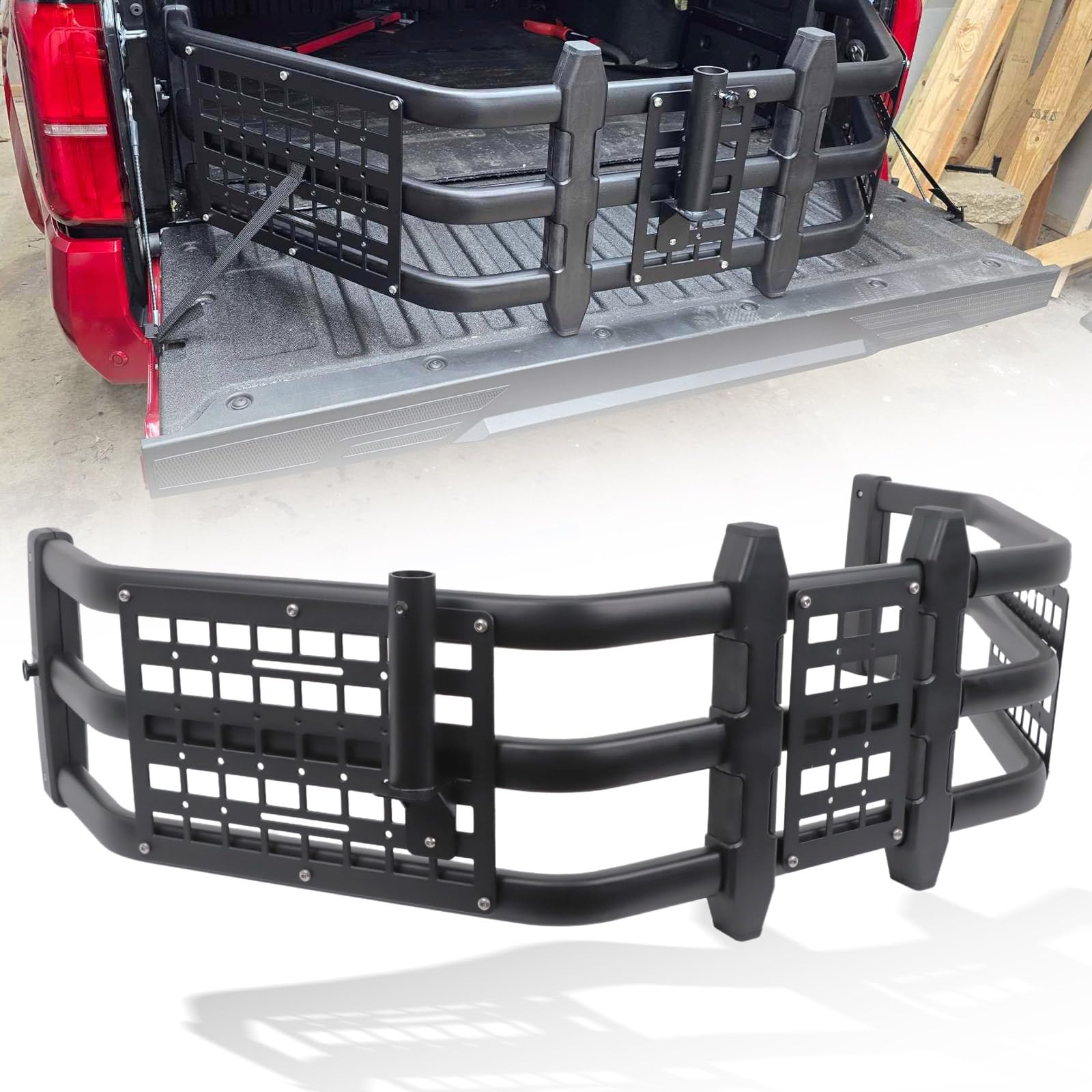 Amazon.com: Trumgeta Upgraded Truck Bed Extender Fit for Toyota Tacoma ...