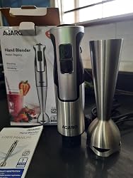 Buy AGARO Regency Hand Blender, 600W, Variable Speed Modes & Speed ...