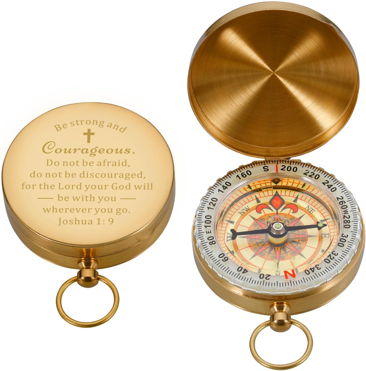 for Men Compass Confirmation Gifts for Teen Girls Boys Baptism Gifts ...