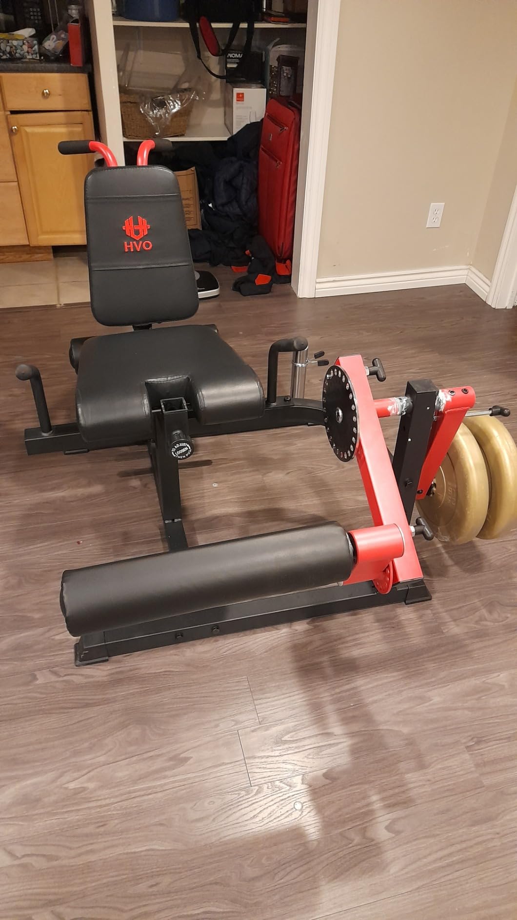 HVO Leg Extension and Curl Machine - Leg Extension Exercise Machines ...