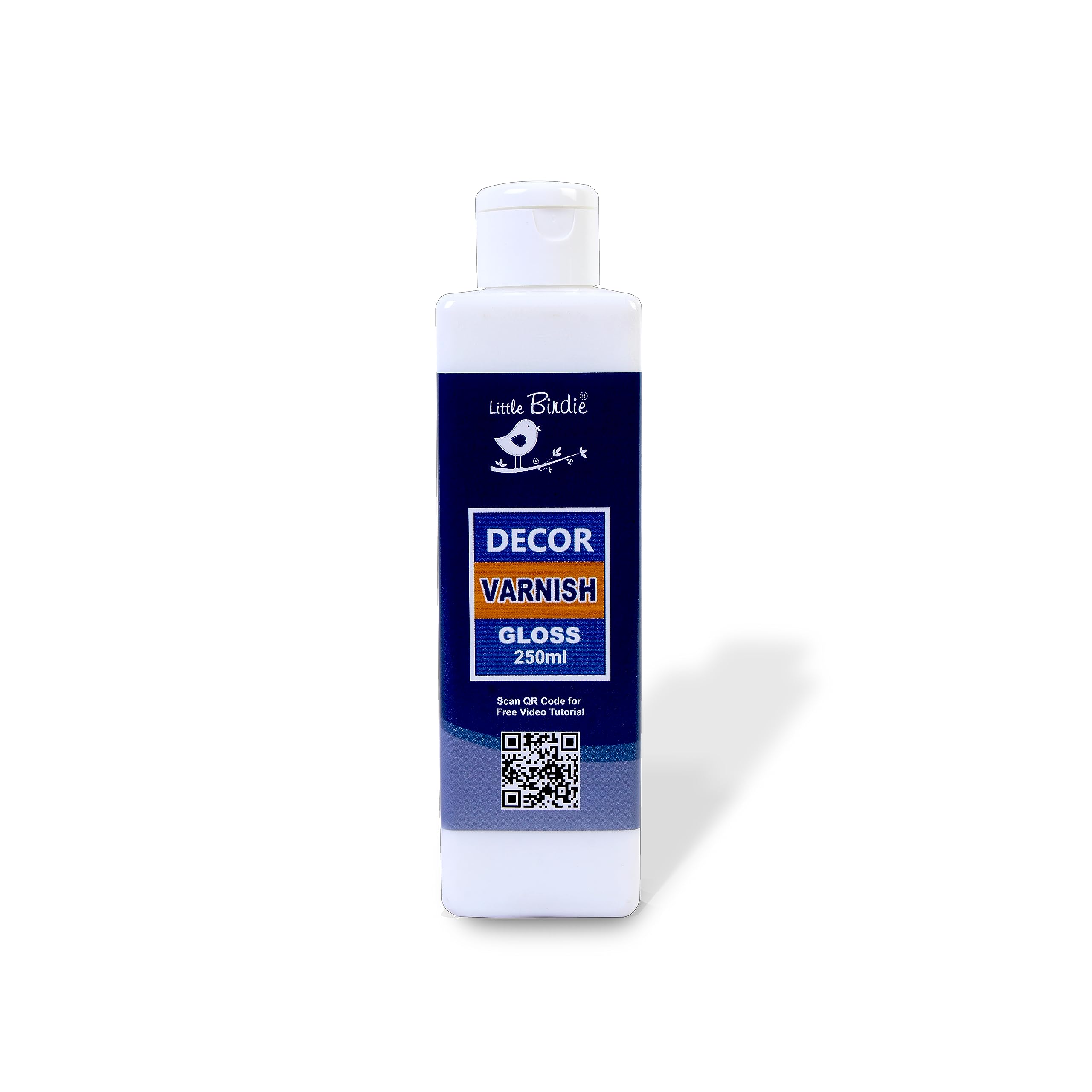 Little Birdie Decor Varnish Gloss 250ml | for Durable Gloss Finish to ...