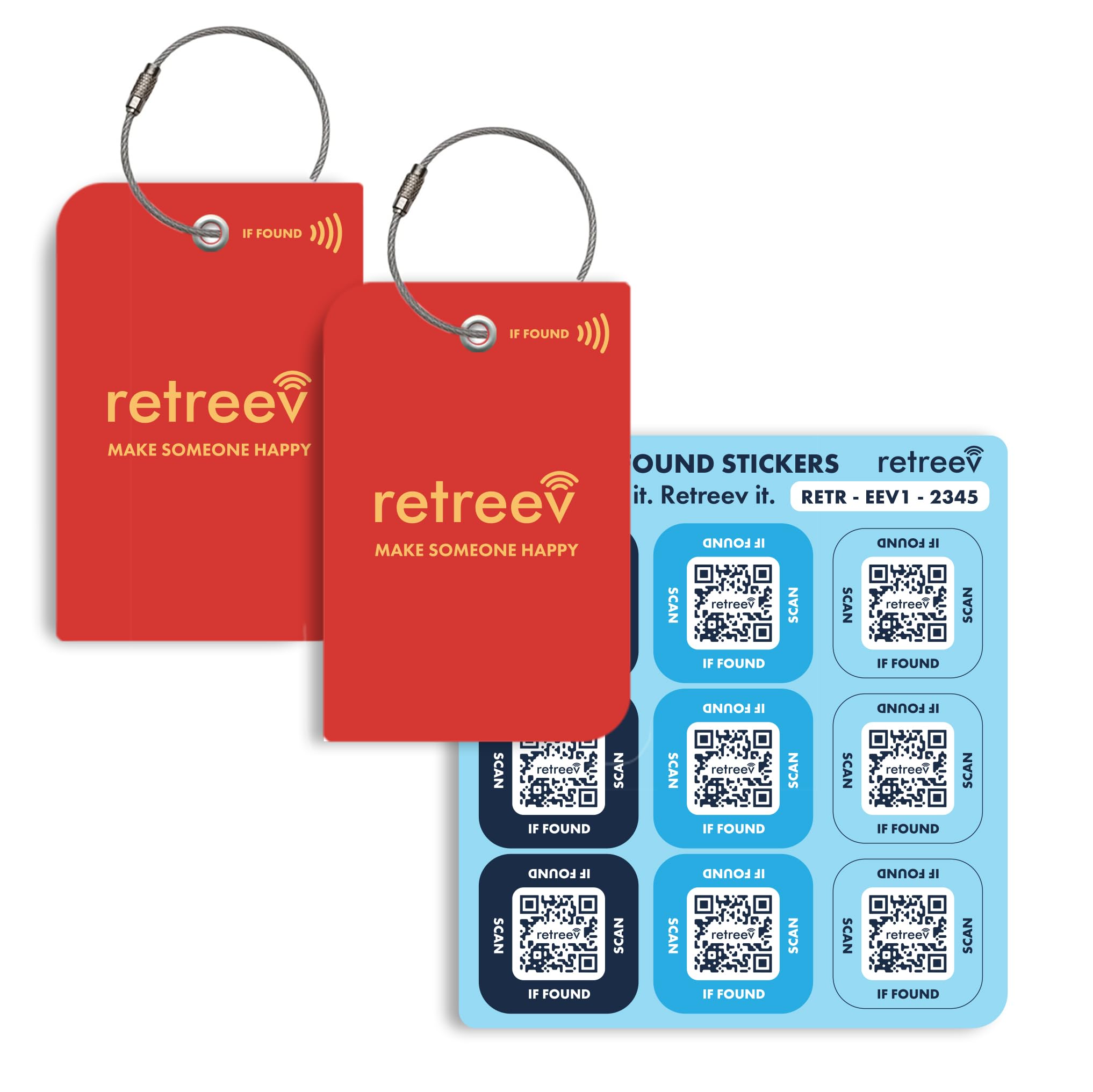 retreev Smart Tags and Smart Stickers: Secure Retrieval, Identity ...