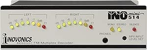 Amazon.com: Inovonics 514 INOmini FM Multiplex Decoder : Inovonics ...