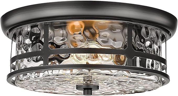Dining Room Flush Mount Ceiling Light, Farmhouse 2-Light Close to ...