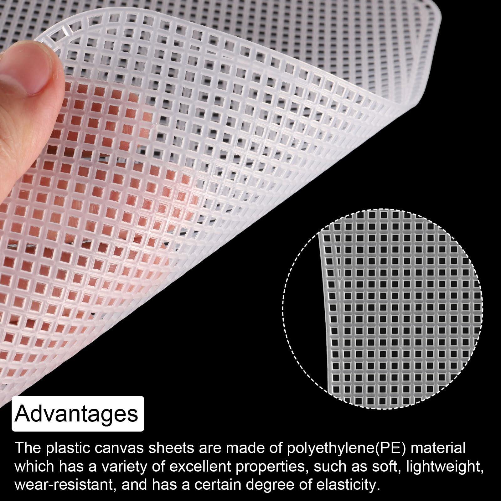 Plastic Mesh Canvas Sheets For Purse 4-Pack Plastic Mesh Canvas Sheets ...