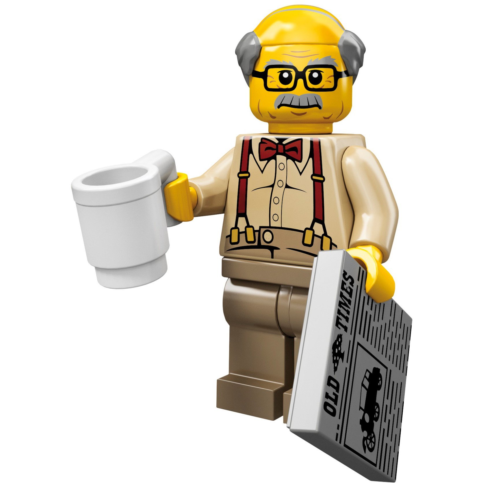 LEGO 71001 - Minifigur Großvater aus Sammelfiguren-Serie 10: Amazon.de ...