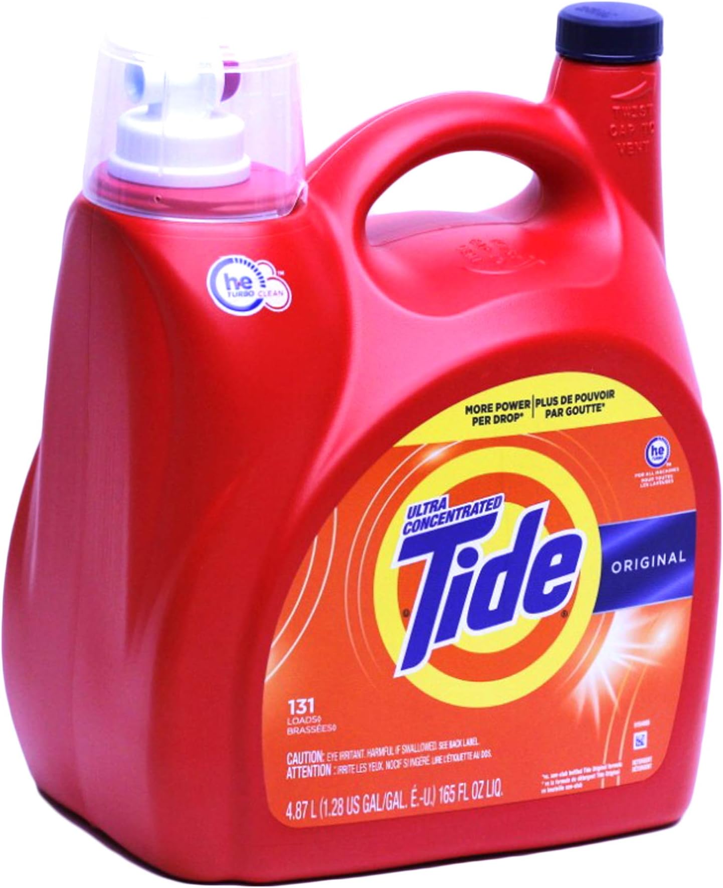 Amazon.com: Tide Liquid Laundry Detergent, Original, 96 Loads 138 Fl Oz ...