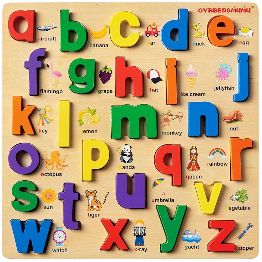 Bloques Aprendiendo Abc Dibujos Animados