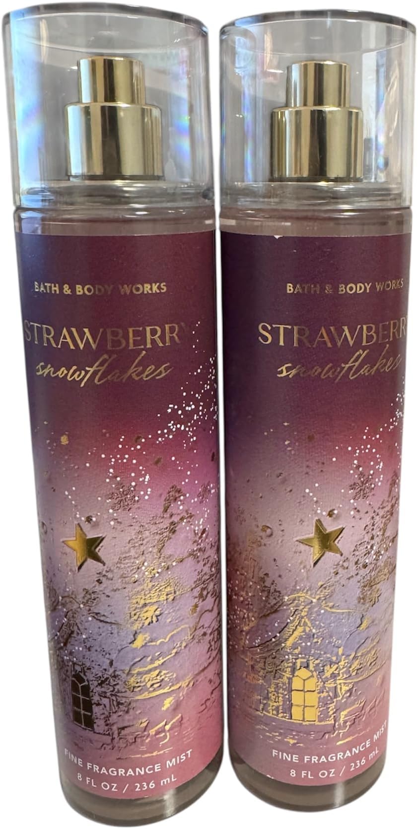 Amazon.com : Bath & Body Works Strawberry Snowflakes Fine Fragrance ...