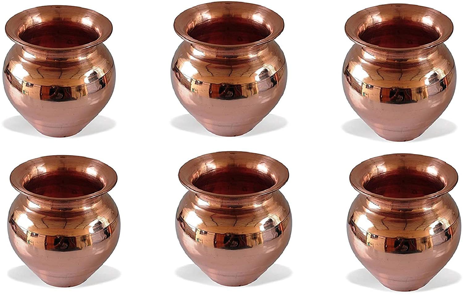 Buy Copper Kalash Lota Pot, Puja Wedding Purpose Temple Home, 500 ML ...