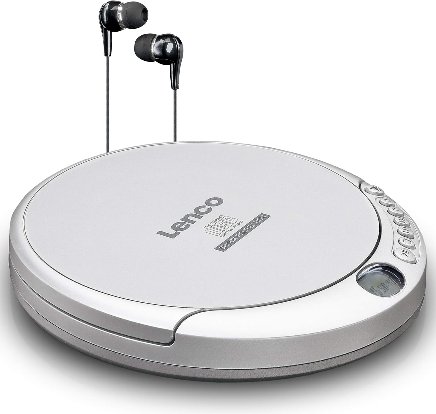 Lenco CD-201 - Portable CD Player Walkman - Diskman - CD Walkman - MP3 ...