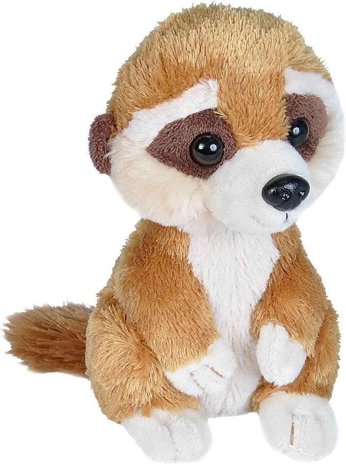 Amazon.com: Wild Republic Meerkat Plush, Stuffed Animal, Plush Toy ...