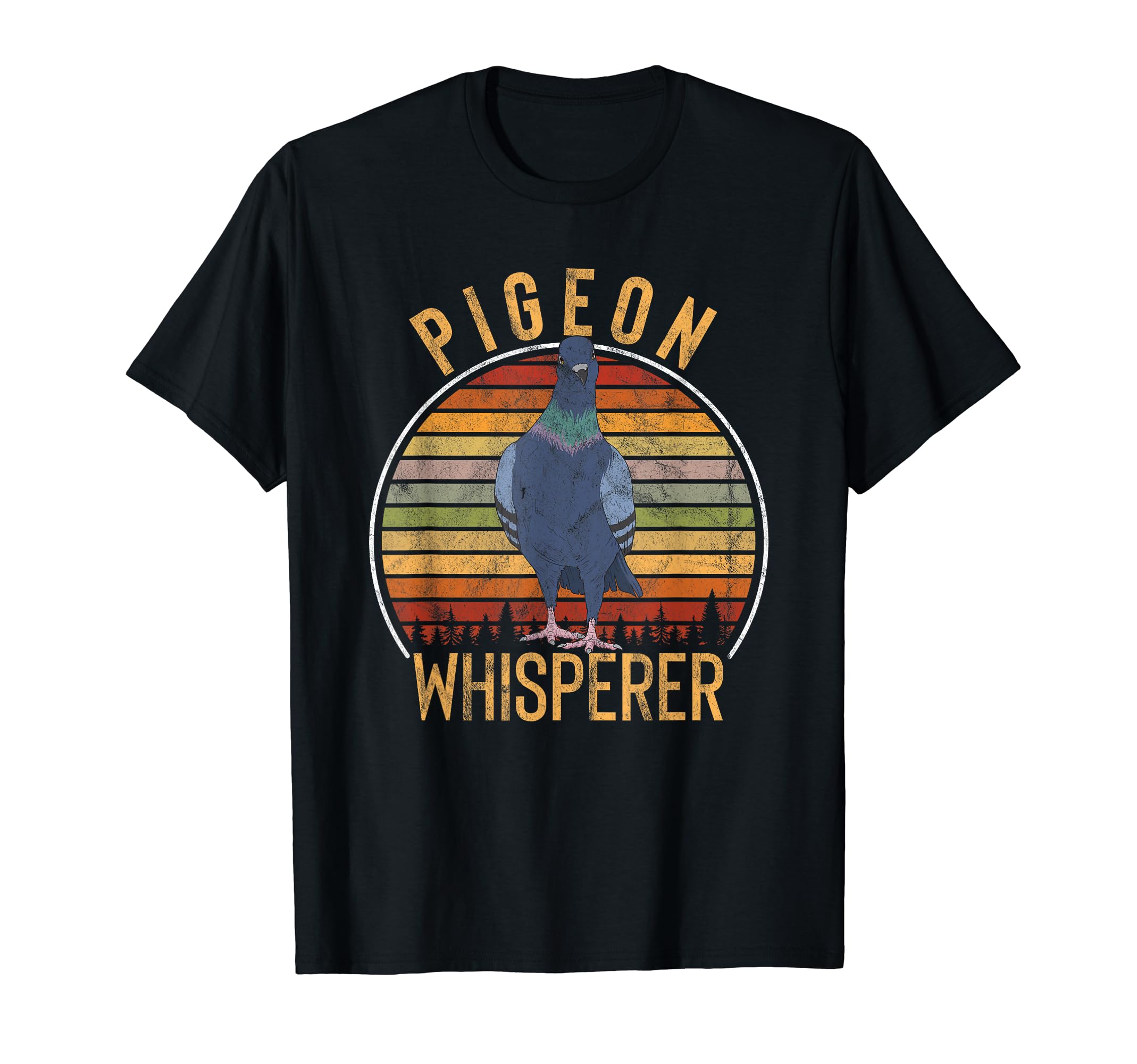 Vintage Pigeon Whisperer Pigeons Breeder Retro Gift T-Shirt : Amazon.co ...