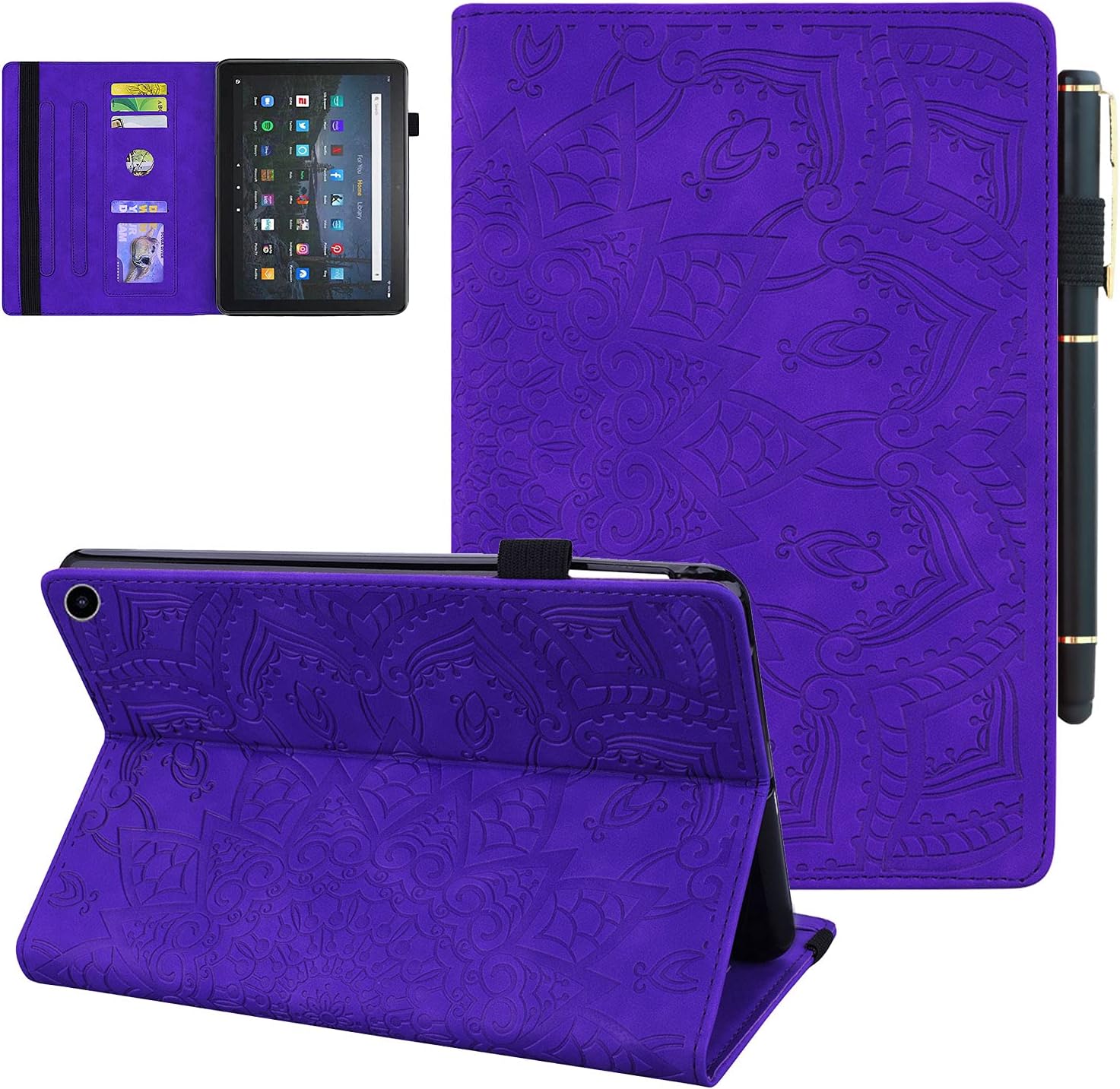 Amazon.com: UGOcase Cover Case for All-New Kindle Fire HD 10 Tablet ...