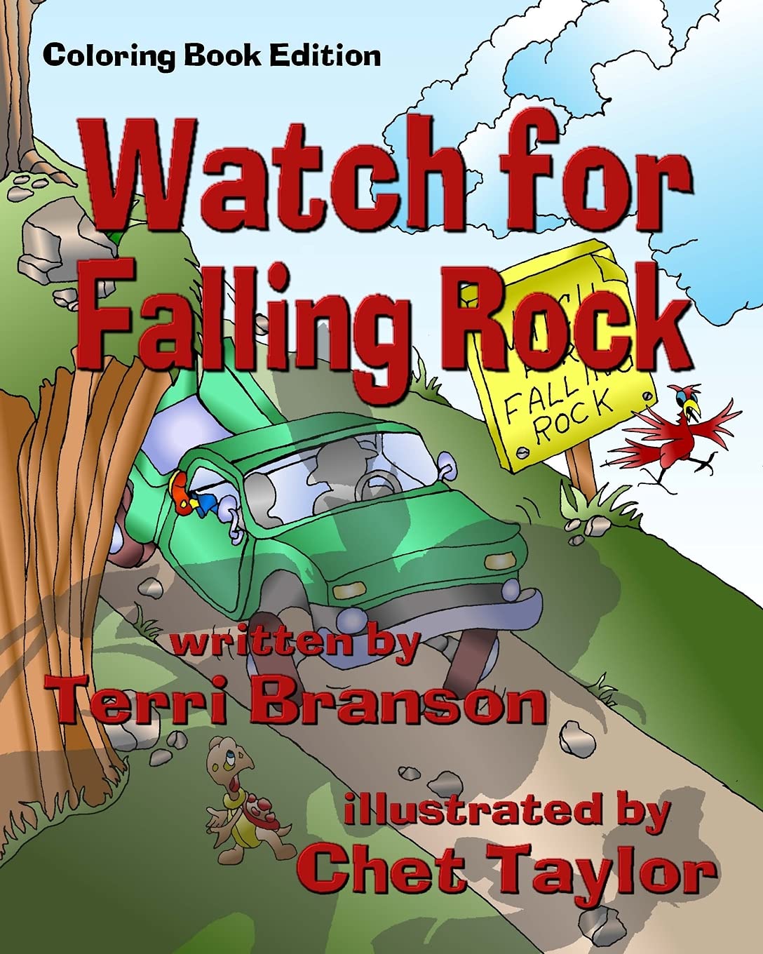 Watch for Falling Rock: Children's Coloring Book: Branson, Terri ...