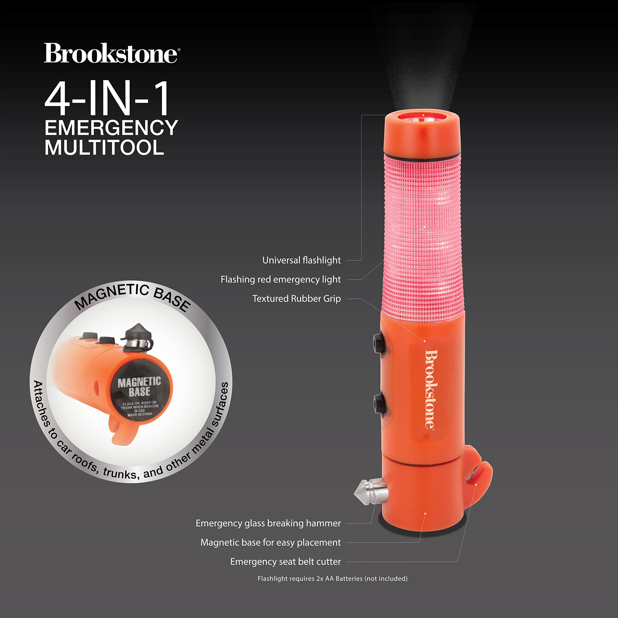 Brookstone Emergency Light