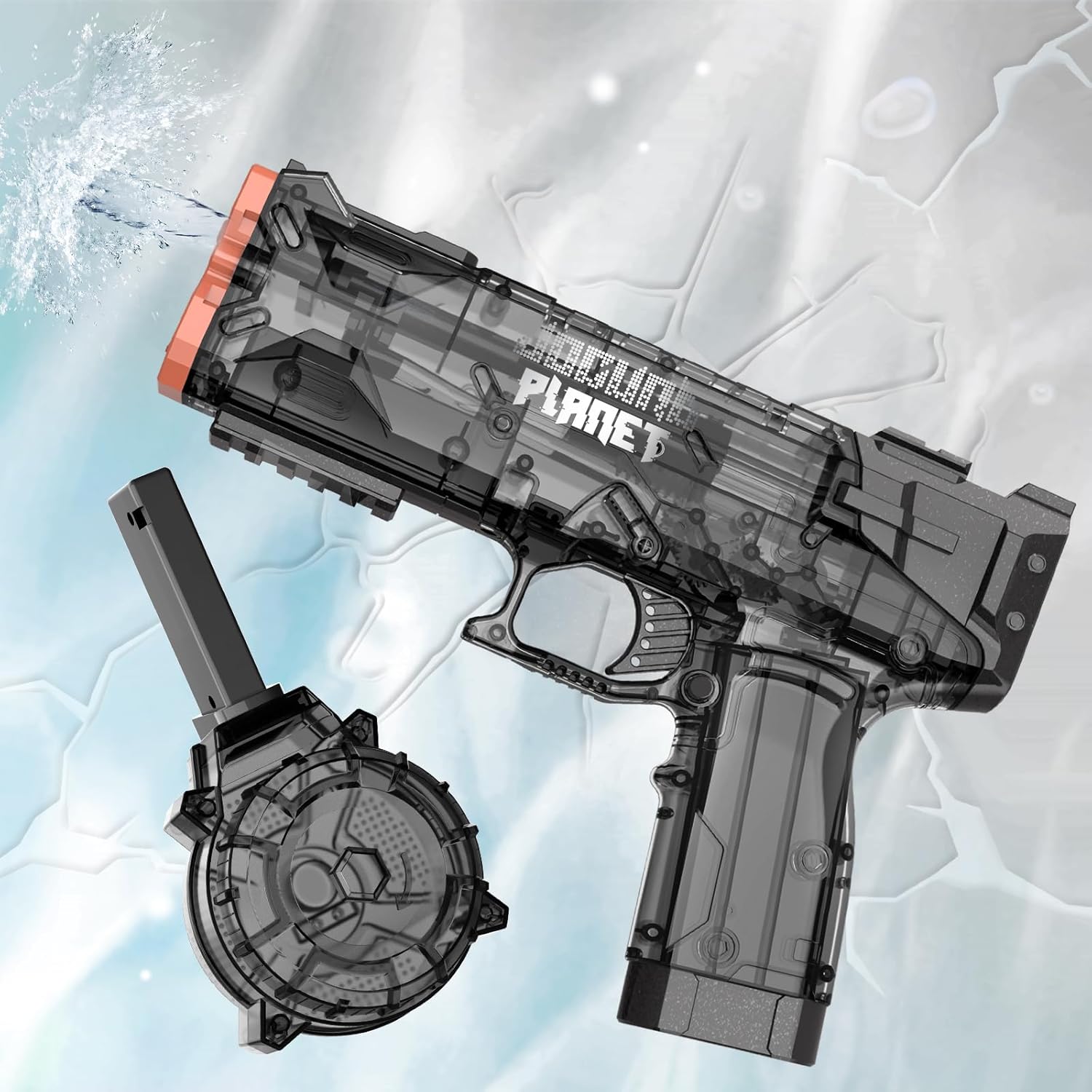 Super Pulse Auto Water Gun – Electric Water Pistol with Simulated ...