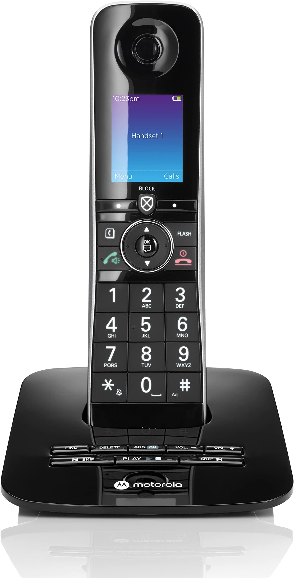 Amazon.com : Motorola CD4011 DECT 6.0 Cordless Phone with Answering ...